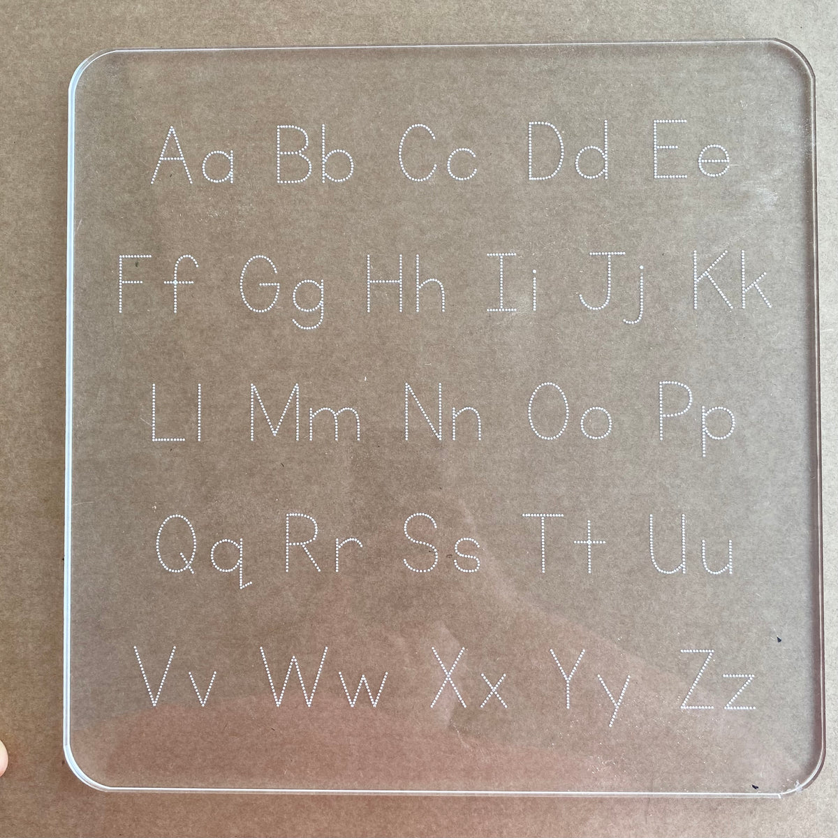 Alphabet Dry Erase Board – FARMHOUSE598